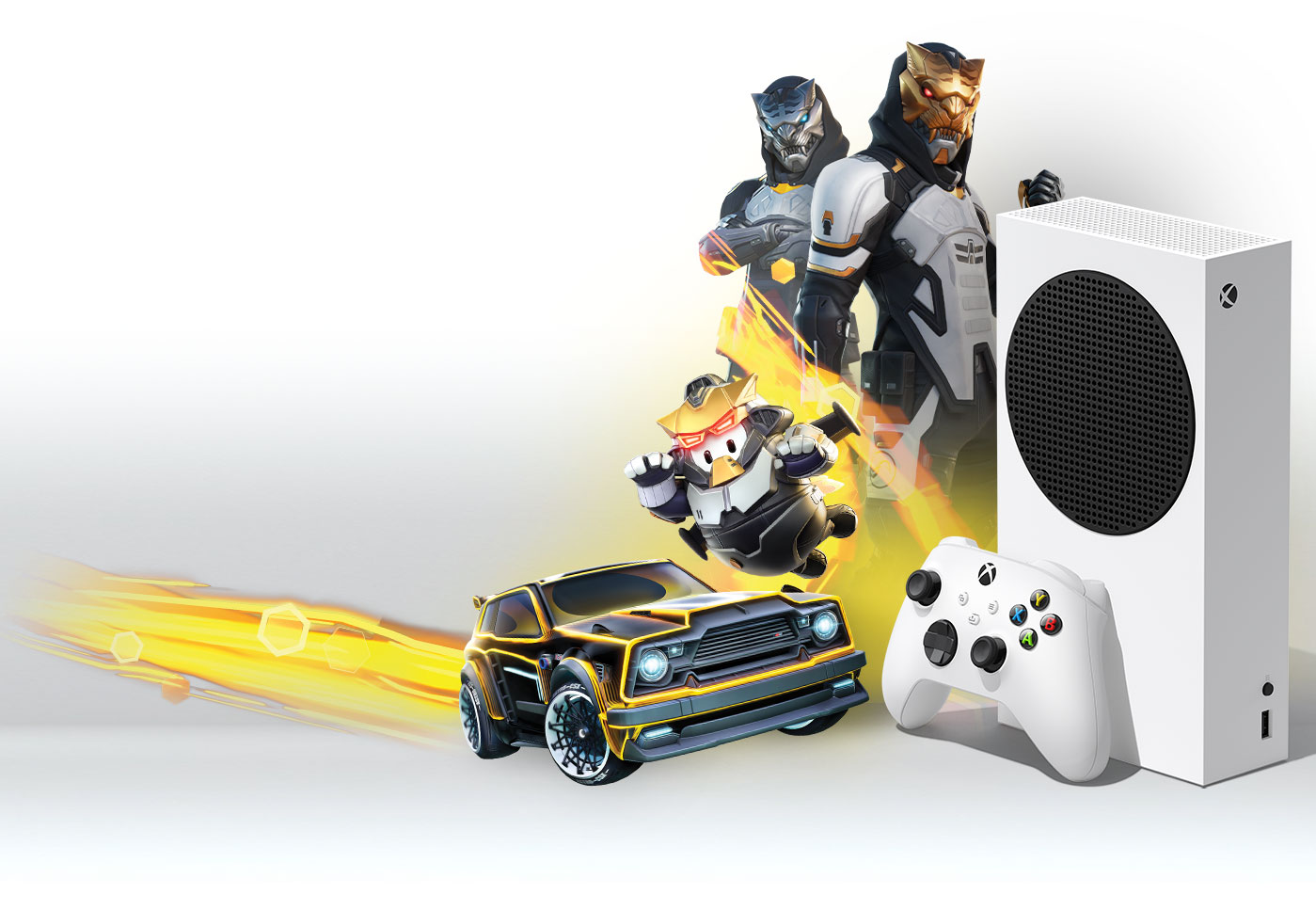 Microsoft Xbox Series S Gilded Hunter Bundle játékkonzol, 512GB, Fehér ...