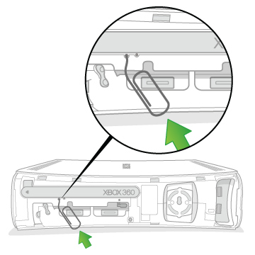 Manually eject your Xbox 360 console disc tray | Xbox Support