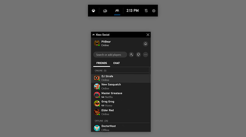 Use Game Bar to play and chat with friends | Xbox Support