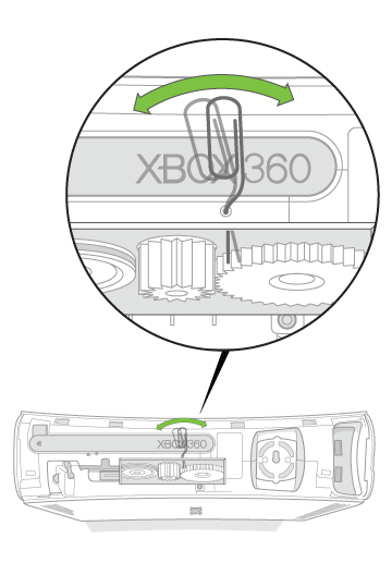Manually eject your Xbox 360 console disc tray | Xbox Support
